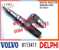 China VOL 8113411 BEBE4B12003 Fuel engine Diesel Injector 8113411 BEBE4B12003 A3 for VOL D12 3039 US 465 SPEC 345-385 HP for sale