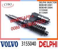China VOL 3155040 BEBE4B12004 Fuel engine Diesel Injector 3155040 BEBE4B12004 A3 for VOL D12 3039 EURO SPEC 340-380 HP for sale