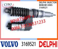 China VOL 3169521 BEBE4B12005 Fuel engine Diesel Injector 3169521 BEBE4B12005 A3 for VOL D12 3039 US2000 SPEC 345/385/425 for sale