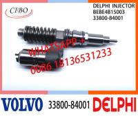 China VOL 33800-84001 BEBE4B15003 Fuel engine Diesel Injector 33800-84001 BEBE4B15003 A3 for VOL /  L ENGINE EURO 2+ for sale