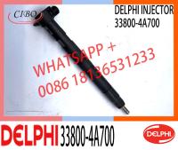 China Diesel fuel common rail injector 28229873 33800-4A710 33800-4A700 for KIA HYUNDAI engine for sale