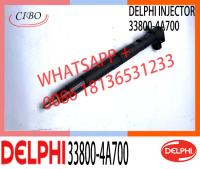 China Diesel fuel common rail injector 28229873 33800-4A710 33800-4A700 for KIA HYUNDAI engine for sale