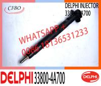 China Diesel fuel common rail injector 28229873 33800-4A710 33800-4A700 for KIA HYUNDAI engine for sale