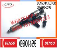 China Good Quality Diesel Common Rail Injector 095000-6593 For HINO J08E 23670-E0010 23670E0010 for sale