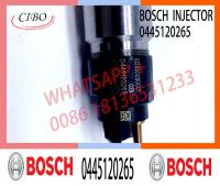 China Neutral New Genuine Common Fuel Injector 0445 120 265 0445120265 For Weichai WD10 Engine for sale