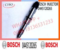 China Neutral New Genuine Common Fuel Injector 0445 120 265 0445120265 For Weichai WD10 Engine for sale