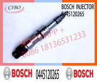 China Neutral New Genuine Common Fuel Injector 0445 120 265 0445120265 For Weichai WD10 Engine for sale