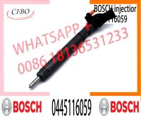 China Common Rail Piezo Injector 0445116019 Diesel Injector 580540211 504341488 0445116059 for sale