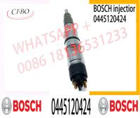 China Fuel Injectors 0 445 120 421 Common Rail Injector 0445 120 421 0445120424 For Engine Car for sale