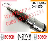 China Fuel Injectors 0 445 120 421 Common Rail Injector 0445 120 421 0445120424 For Engine Car for sale