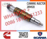 China Diesel Common Rail Fuel Injector 2086663 1933613 1881565 2894920 For ISX SCANIA for sale