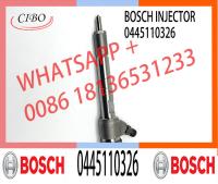 China 0445110326 Engine Parts Injection 0 445 110 325 Fuel Unit Injector 0 445 110 326 0445110325 for OPEL for sale