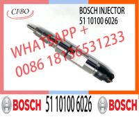 China fast dispatch diesel fuel injector 0445120031 51 10100 6026 for MAN truck for sale