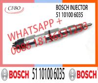 China on stock fuel injector 0445120030 51 10100 6035 for MAN TRUCK for sale