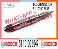 China fast dispatch fuel injector '0445120053 51 10100 6047 for MAN truck for sale