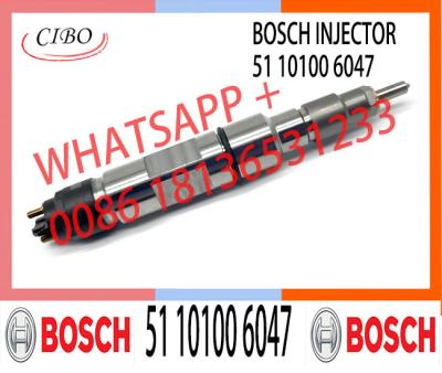 China fast dispatch fuel injector '0445120053 51 10100 6047 for MAN truck for sale