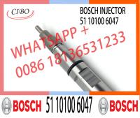 China fast dispatch fuel injector '0445120053 51 10100 6047 for MAN truck for sale