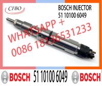 China High Quality China Made New 0445120044 1kd diesel fuel injector 0 445 120 044 for OE 51 10100 6049 D 2876 LF12 Diesel En for sale