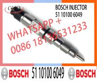 China High Quality China Made New 0445120044 1kd diesel fuel injector 0 445 120 044 for OE 51 10100 6049 D 2876 LF12 Diesel En for sale