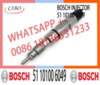 China High Quality China Made New 0445120044 1kd diesel fuel injector 0 445 120 044 for OE 51 10100 6049 D 2876 LF12 Diesel En for sale