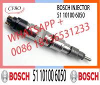 China High Quality New Common Rail Fuel Injector 0445120045 Diesel Fuel Injection Nozzle 51 10100 6050 For MAN /YOUNGMAN for sale