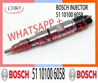 China New Diesel Engine Fuel Injector 0445120068 Common Rail Injector 0 445 120 068 51 10100 6058 For Man for sale