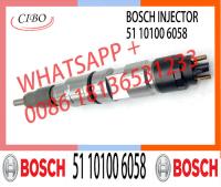 China New Diesel Engine Fuel Injector 0445120068 Common Rail Injector 0 445 120 068 51 10100 6058 For Man for sale