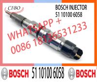 China New Diesel Engine Fuel Injector 0445120068 Common Rail Injector 0 445 120 068 51 10100 6058 For Man for sale