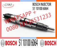 China Hot Sale New Common Rail Fuel Injector 0445120061 Diesel Fuel Injection Nozzle 51 10100 6064 For MAN for sale