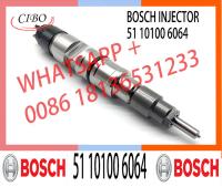 China Hot Sale New Common Rail Fuel Injector 0445120061 Diesel Fuel Injection Nozzle 51 10100 6064 For MAN for sale