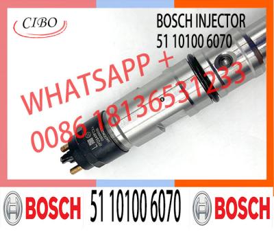 China ONLINE PAYMENT C.R.fuel injector 0445120148 0445120099 51 10100 6086 51.10100-6070 fit for MAN TEMSA TRUCK for sale