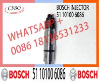 China ONLINE PAYMENT C.R.fuel injector 0445120148 0445120099 51 10100 6086 51.10100-6070 fit for MAN TEMSA TRUCK for sale