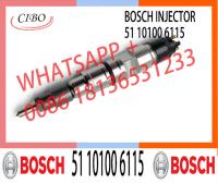 China RECOMMENDTION!!! C.R.fuel injector 0445120186 0445120308 0986435568 51 10100 6115 fit for MAN TRUCK for sale