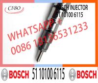 China RECOMMENDTION!!! C.R.fuel injector 0445120186 0445120308 0986435568 51 10100 6115 fit for MAN TRUCK for sale