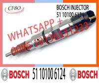 China good injector C.R.fuel injector 0445120220 0445120319 51 10100 6124 fit for MAN TRUCK for sale