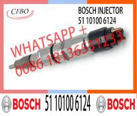 China good injector C.R.fuel injector 0445120220 0445120319 51 10100 6124 fit for MAN TRUCK for sale