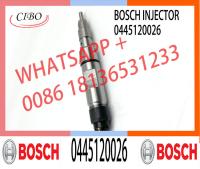 China 0445120026 Brand new authentic diesel 0445120026 engine spare parts fuel injector 0445120026 for sale