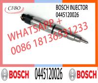 China 0445120026 Brand new authentic diesel 0445120026 engine spare parts fuel injector 0445120026 for sale