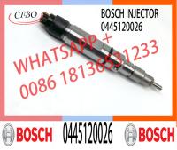 China 0445120026 Brand new authentic diesel 0445120026 engine spare parts fuel injector 0445120026 for sale