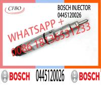 China 0445120026 Brand new authentic diesel 0445120026 engine spare parts fuel injector 0445120026 for sale