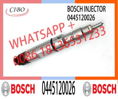 China 0445120026 Brand new authentic diesel 0445120026 engine spare parts fuel injector 0445120026 for sale