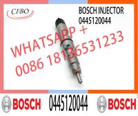 China Diesel spare parts boschs common rail fuel injector 0445120044 for MAN truck TGA-24-480 for sale