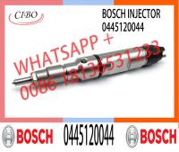 China Diesel spare parts boschs common rail fuel injector 0445120044 for MAN truck TGA-24-480 for sale