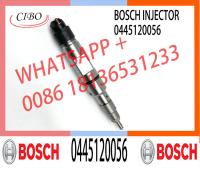 China 0445120056 High Quality New Diesel Common Rail Fuel Injector 0445120056 for sale