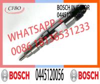 China 0445120056 High Quality New Diesel Common Rail Fuel Injector 0445120056 for sale