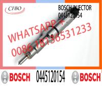 China Fuel Injectors 0445120155 0 445 120 154 Common Rail Injector 0 445 120 155 0445120154 for MAN engines for sale