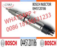 China Diesel Common Rail Injector 0445120186 Nozzle DLLA153P1831 Valve F00RJ02472 for German Mann Truck CRIN3-18 for sale