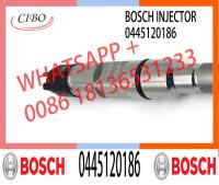 China Diesel Common Rail Injector 0445120186 Nozzle DLLA153P1831 Valve F00RJ02472 for German Mann Truck CRIN3-18 for sale