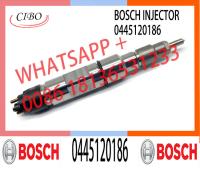 China Diesel Common Rail Injector 0445120186 Nozzle DLLA153P1831 Valve F00RJ02472 for German Mann Truck CRIN3-18 for sale