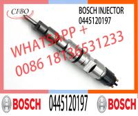 China Diesel fuel Injector assembly common rail injector 0445120197 for diesel engine for sale